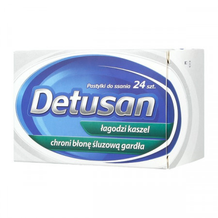 Detusan, 24 pastylki do ssania | Apteka internetowa Puls