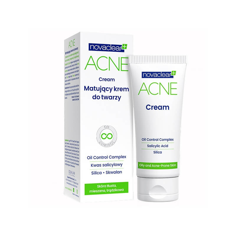 NOVACLEAR ACNE Krem matujący do cery trądzikowej 40ml | Apteka ...